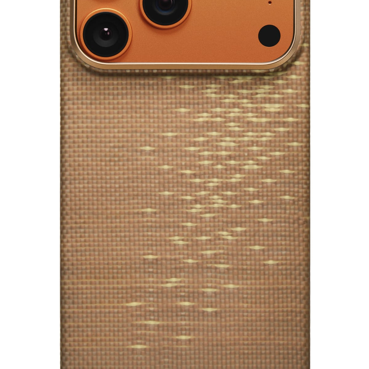 Pitaka Golden Glint Karbon iPhone 17 Pro Kılıf – Magsafe Uyumlu Koruma