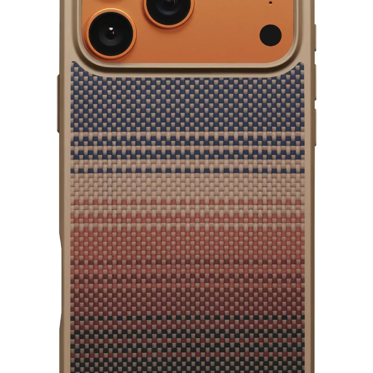 PITAKA Weaving+ Sunset Moonrise Aramid Fiber TPU Magsafe Uyumlu iPhone ...